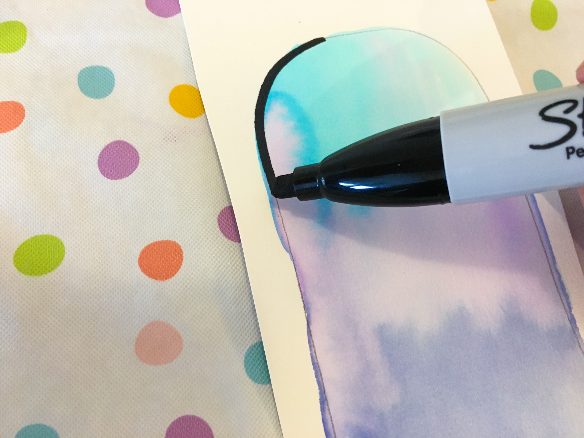 Cool Off from the Summer Heat with these Watercolor Popsicle Puppets